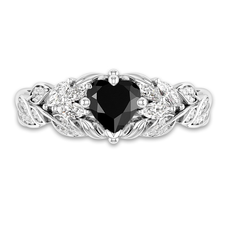 Vancaro black diamond ring store