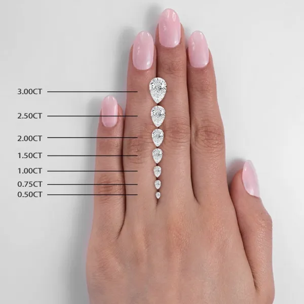 1.10 Carat Pear Lab-Grown Diamond